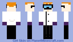 Dexter's Laboratory - Dexter Minecraft Skin