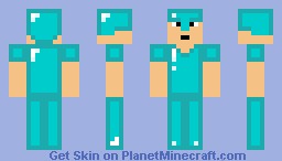 Diamond Armour Minecraft Skin