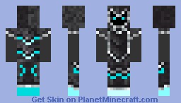 diamond assassin (WITH 3D) Minecraft Skin