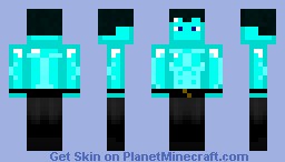 Diamond Blast Minecraft Skin