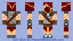 Diamond-Fist Warrior Minecraft Skin