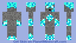 Diamond Golem Minecraft Skin
