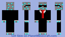 Diamond Man Deluxe Minecraft Skin