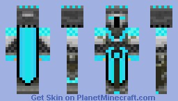 Diamond knight Minecraft Skin