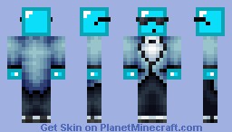diamond man Minecraft Skin
