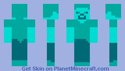 Diamond steve Minecraft Skin