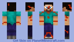 Dieing Steve (HD) Minecraft Skin