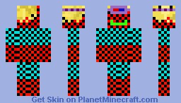 Disco knight Minecraft Skin