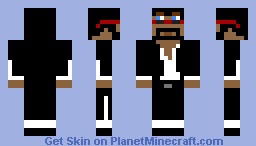 Dj from Revenge Minecraft Skin