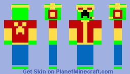 Dj creeper Minecraft Skin