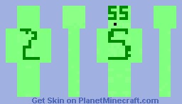 DollarMonster with Dollar Eyes and body Minecraft Skin