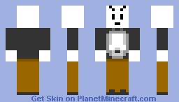 Don't Even Think About It. Minecraft Skin