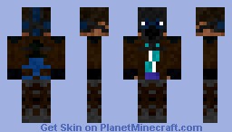 Climber Herobrine Minecraft Skin