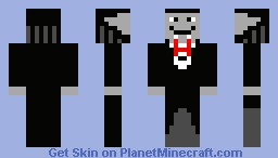Dracula (LOOKS BETTER IN 3D VIEW) Minecraft Skin