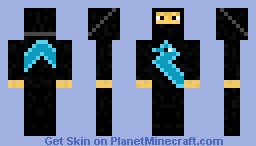 Dragon Slayer (blue) Minecraft Skin