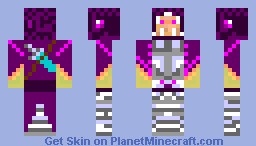 Dragon slayer Minecraft Skin