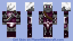 Drow Male Minecraft Skin