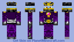 Drow Warrior Minecraft Skin