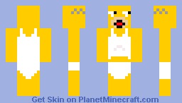 Drunk Homer Minecraft Skin