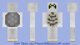 Dry Bones Minecraft Skin
