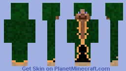 Gangsta Wizard Minecraft Skin