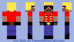 Duke Nukem Minecraft Skin