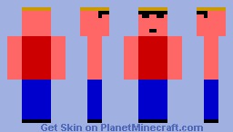 Duke Nukem Minecraft Skin