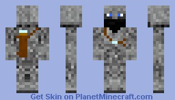 Dark Elf with quiver Minecraft Skin