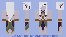 Drow female - Traveller Minecraft Skin