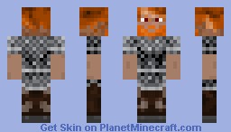 Dwarf Warrior Minecraft Skin