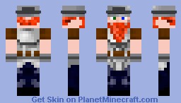 Dwarf with a red beard Minecraft Skin