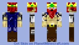 Derpy Snowman Minecraft Skin