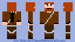 Dwarven Warrior Minecraft Skin