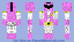 DynaPink- Kagaku Sentai Dynaman Minecraft Skin