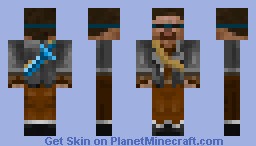 Minecraft Explorer With Glasses Minecraft Skin
