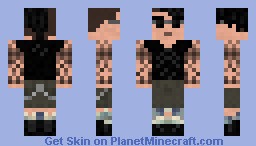 Tatted Punk Minecraft Skin