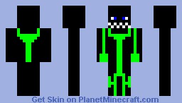 ROBOTIC ACID MAN Minecraft Skin