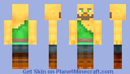 Earth Bender Minecraft Skin