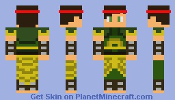 Earthbender Minecraft Skin