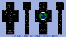 Earth. In space. Minecraft Skin