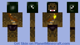 Astronaut bacca with gold badge Minecraft Skin