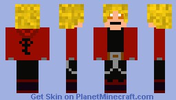 Edward Elric (Better In 3D) Minecraft Skin