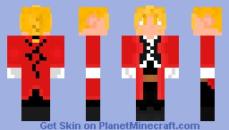 Edward Elric Minecraft Skin