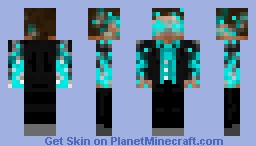 Electric God. Minecraft Skin