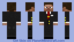 Elegant man Minecraft Skin