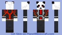 Elemental panda Minecraft Skin