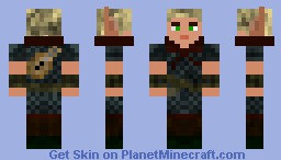 Elf bard Minecraft Skin