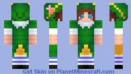 Elf Girl Minecraft Skin