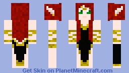 Elf Redhead Minecraft Skin