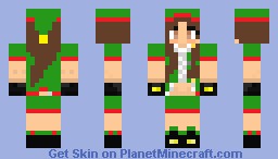 Elf Girl Minecraft Skin